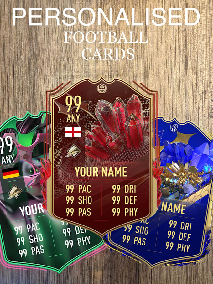 Create you your very own football card by Noah_shaw09 | Fiverr