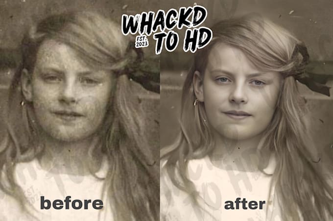 Convert your low quality pics into hd pics by Whackdtohd | Fiverr