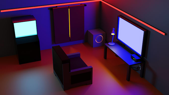 Make low poly models with a proper animation rig by Dotblend | Fiverr