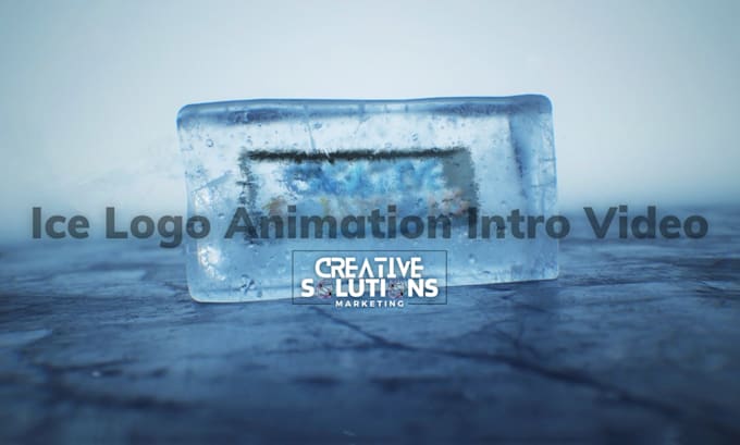 Create ice logo animation youtube intro video in full hd by ...
