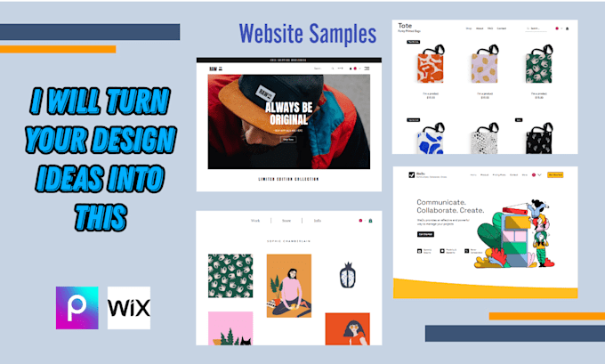Create an eye catching functional wix website design by Earlsw | Fiverr