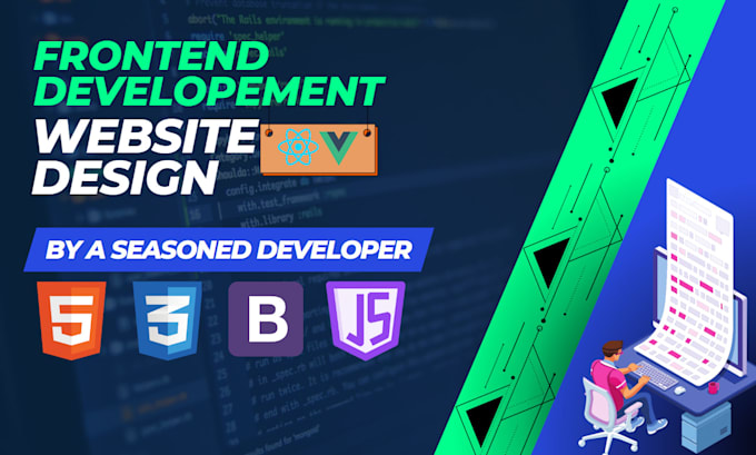 Develop your react, vue js websites from figma or adobe xd by ...