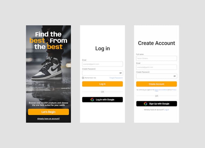 Craft visually stunning and functional ui ux designs tailored to your ...