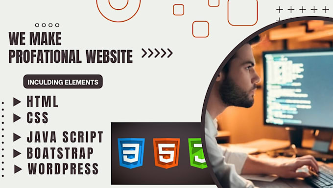 Be your professional developer turning ideas into websites with html ...