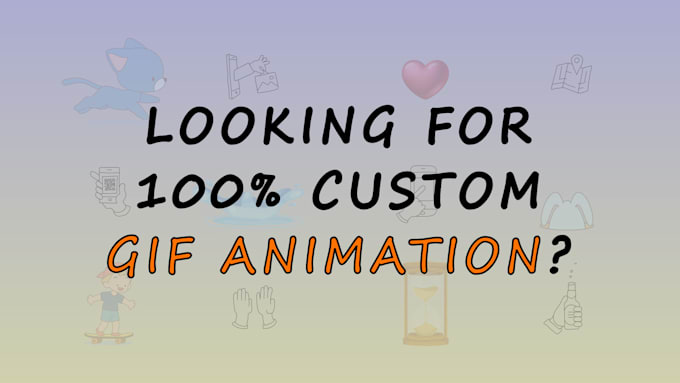 Create a custom gif animation of any complexity for you by Amikit | Fiverr