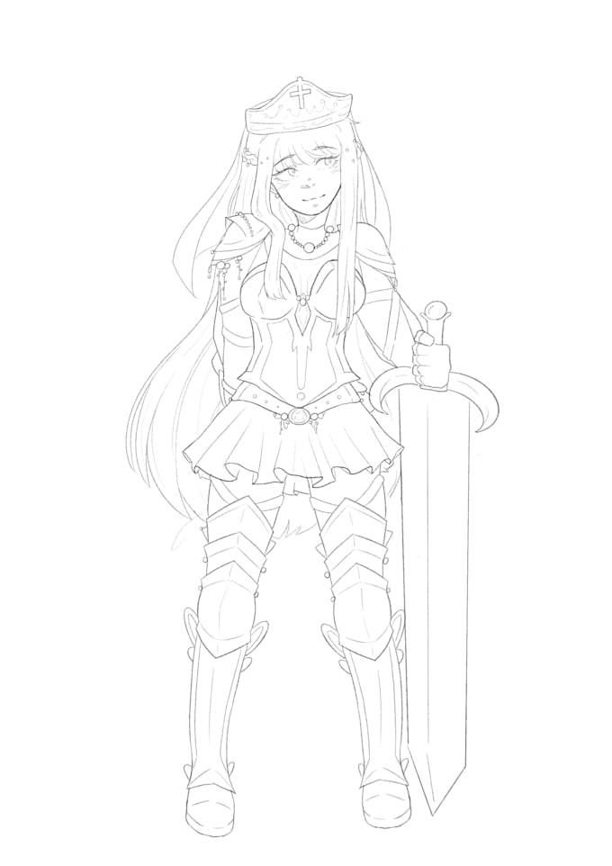 Draw your dungeons and dragons and roleplay characters by Dali_qs | Fiverr