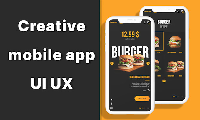 Design memorable mobile app ui ux for all platforms by Youssefyassi122 ...