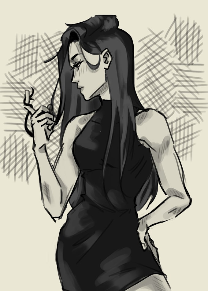 Draw a character of your liking by Imt_jpeg | Fiverr