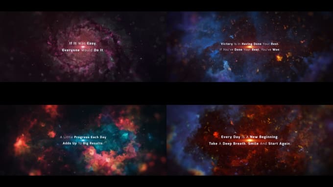 Create inspirational and motivational quotes titles video by Quotefx ...