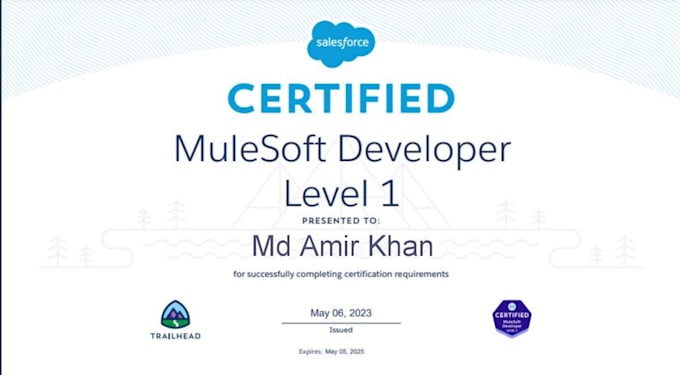 Create a mulesoft api and munit also by Amirkhanedits | Fiverr