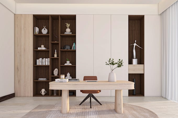 Create interior design, realistic 3d rendering by Theusamaaziz | Fiverr