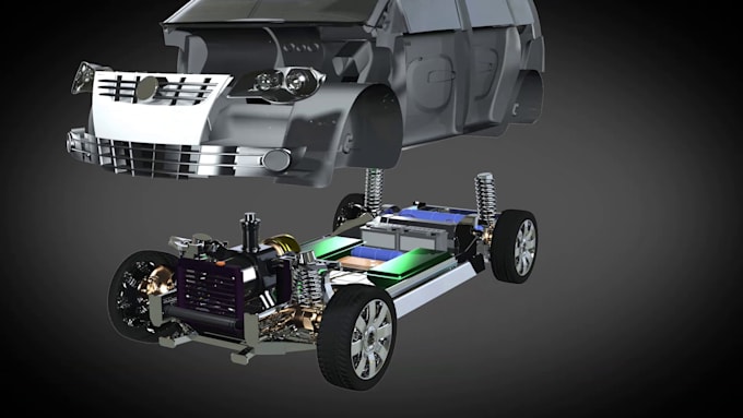 Create 3d mechanical and process animation by Kapilsmpuranik1 | Fiverr