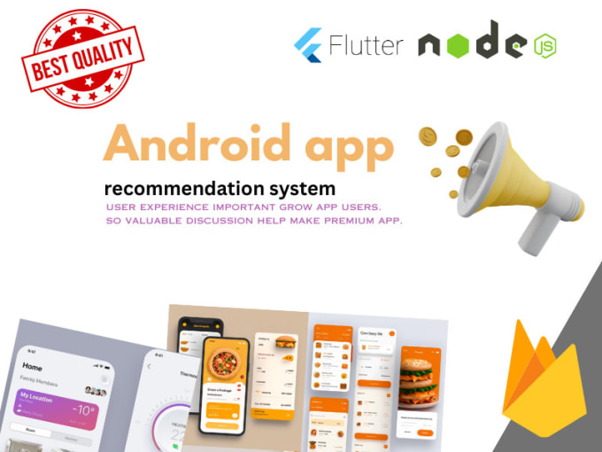 Build flutter mobile app for your business by Farabie_web | Fiverr