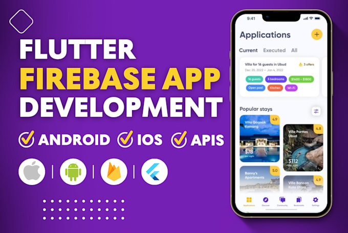 Develop cross platform flutter firebase apps by I_super_coder | Fiverr