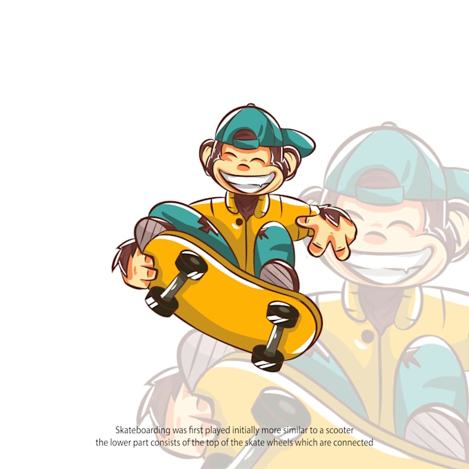 Draw a cartoon logo and character by Danckart | Fiverr