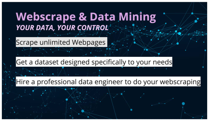 Do Webscraping And Data Mining By Hamzahmed1994 Fiverr 