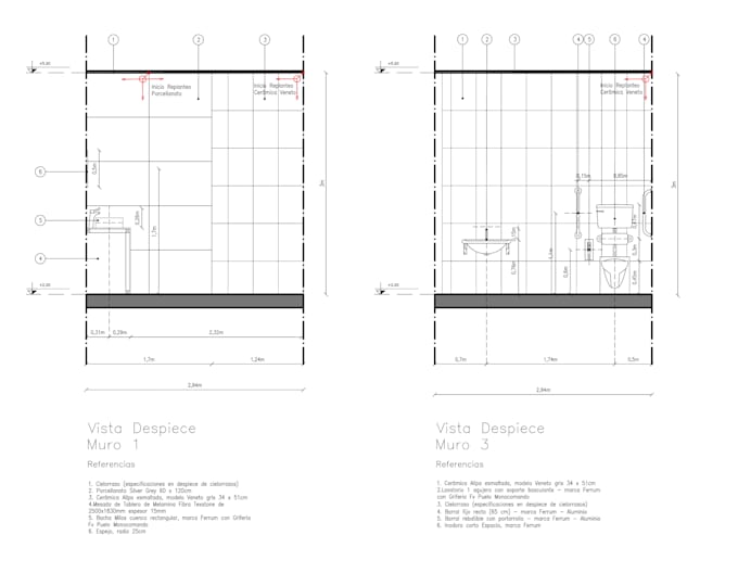 Do detail plans and elevations for your project by Arqnomadastudio | Fiverr