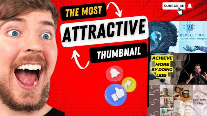 Make you great graphic designs and attention grabbing youtube thumbnails by Salonisingh11 | Fiverr