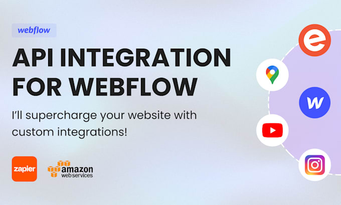 Integrate external services with your webflow project by Upliftwebdesign | Fiverr