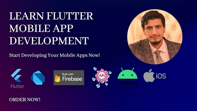 Be your tutor for building mobile apps using flutter by Zarak_ch | Fiverr