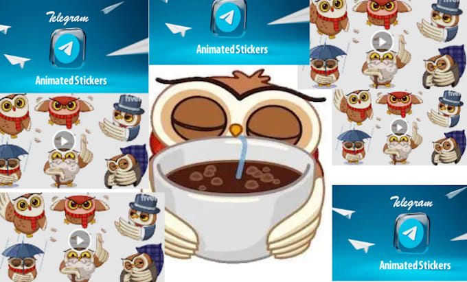 Give Telegram Stickers Package For Your Crypto Projects By