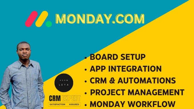Setup monday com, monday crm, project management, workflow by ...