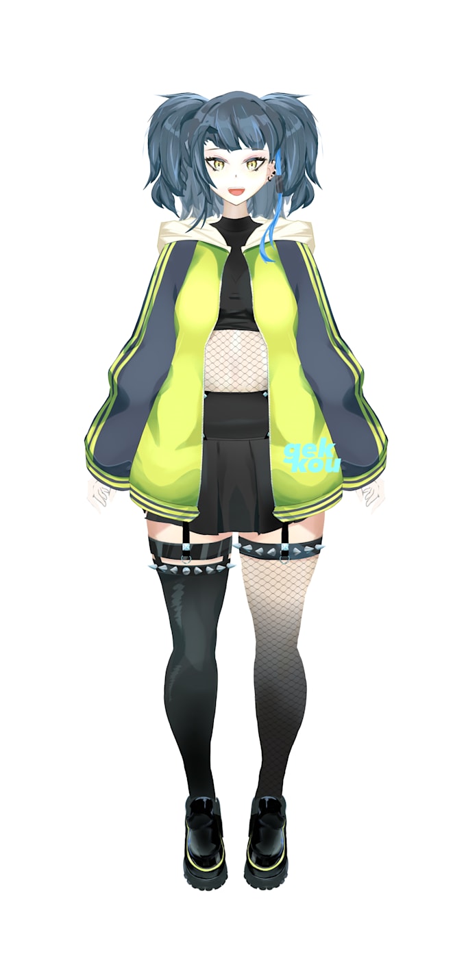 Make vtuber png model by Gekkoufreecss | Fiverr