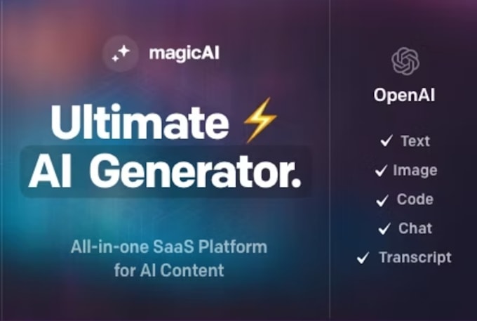 Develop a saas ai content generator platform using laravel by ...