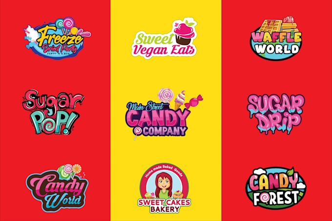 Design candy, chocolate, bakery, sweets, or food logo by Farah_graphic1 ...
