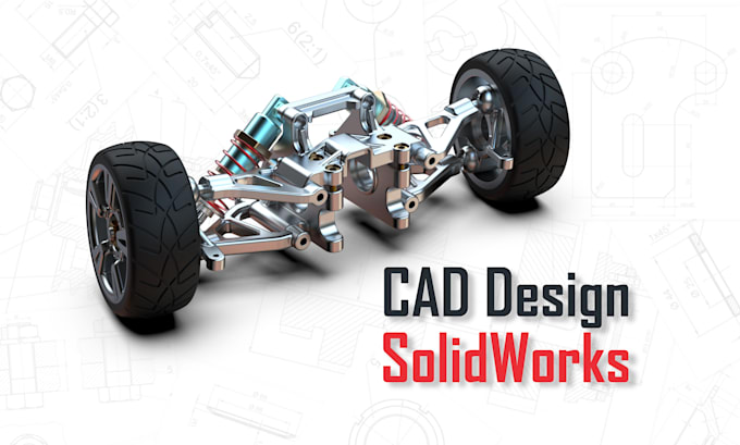 Do 3d product design, cad modelling and rendering with solidworks by Usama_mech_engr | Fiverr