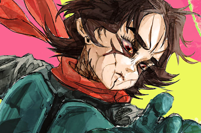 Create unique watercolor comic style illustration by Zach_lo | Fiverr