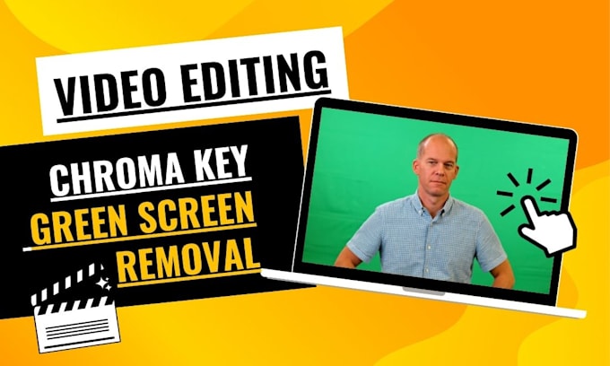 Do green screen video editing, chroma key, background change by ...