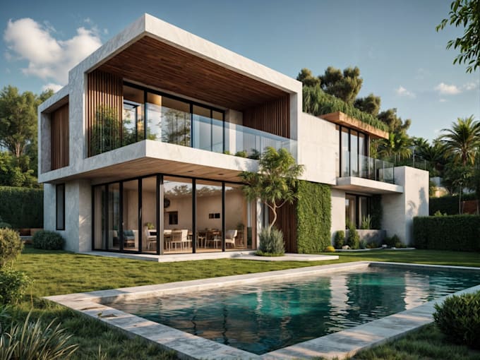 Render your architecture project by Emirhanw | Fiverr