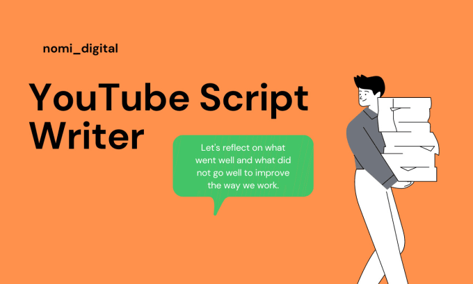 Do video script writing for youtube channel by Nomi_digital | Fiverr Do video script writing for youtube channel by Nomi_digital | Fiverr