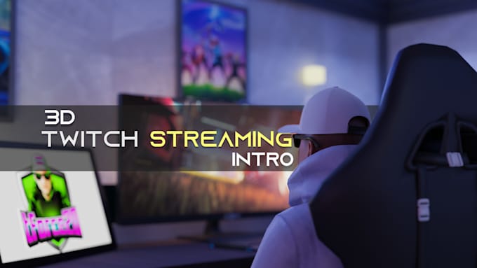 Create 3d intro animation for streamers by Shamim6000 | Fiverr