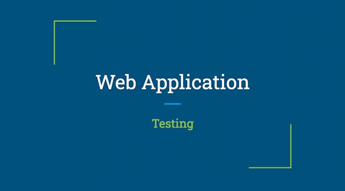 Execute Test For Your Web By Hane Fr Fiverr
