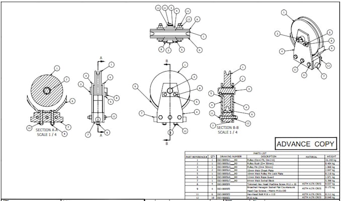 Make and edit your mechanical drawings in autocad by Engineernaqvi | Fiverr