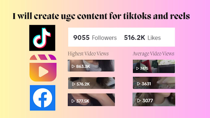 Create ugc content for tiktoks and reels by Maxiner | Fiverr