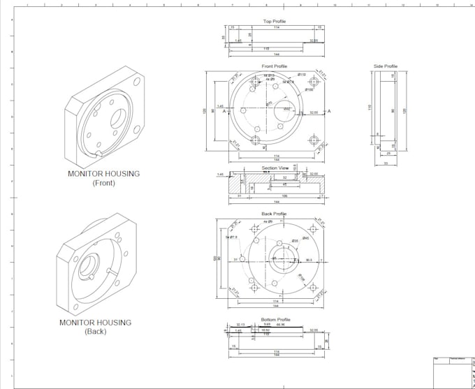 Produce expert product drawings transforming concepts into technical ...