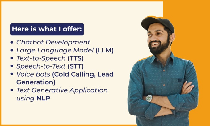 Build Llm Stt Tts Chatbot And Voice Bot By Ahmad Riaz Fiverr