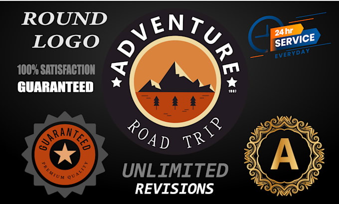 Circular round, label, patch, badge,sticker, stamps logo by Cxahmad ...