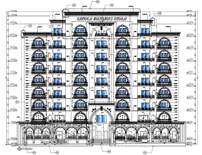 Clean architectural drawings, 3d modeling in autocad by Oliva2233 | Fiverr