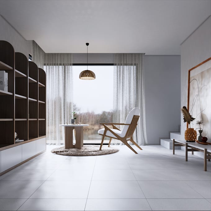 Do interior design and 3d rendering by Anvakapradana | Fiverr
