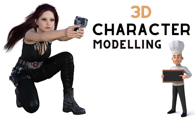 Professional 3d character modeling services for engaging visuals by ...