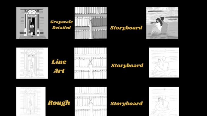 Create Short Film Feature Film Storyboards By Shemakesketches Fiverr