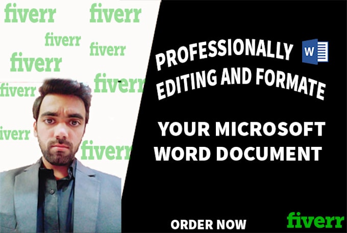 Desing, edit and format professionally ms word document by ...
