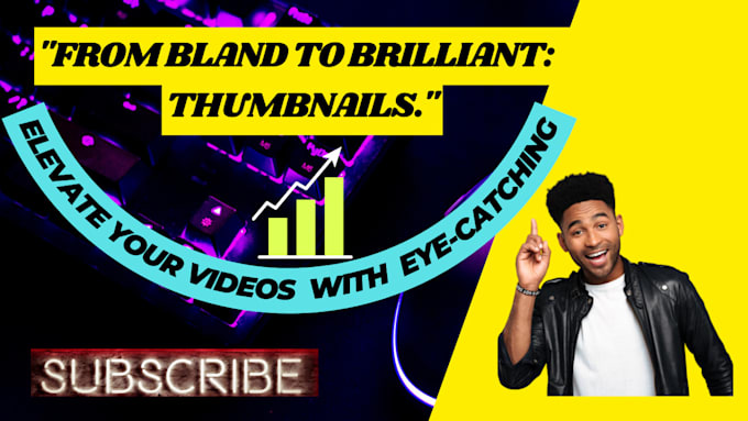 Design attention grabbing youtube thumbnails by Imshivam07 | Fiverr