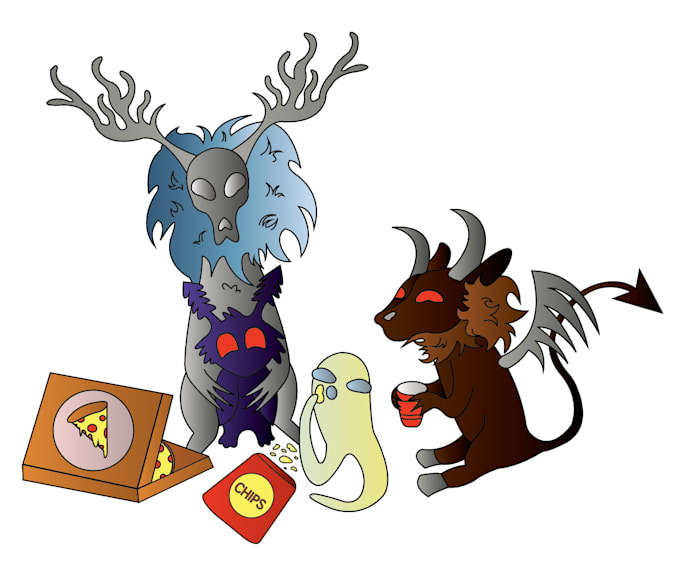 Draw your favorite cryptid by Carlyspeck | Fiverr