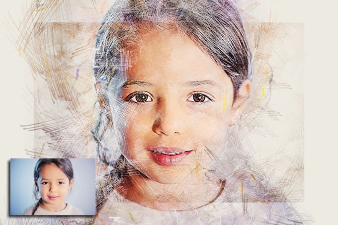 Do watercolor, oil, pastel digital portraits from photos by Javierd8a ...