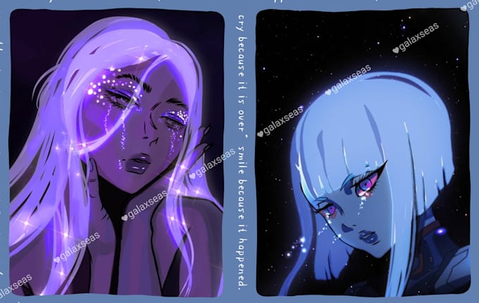 Do anime, semirealistic digital art with unique fantasy effects by ...